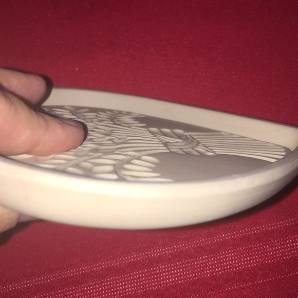 Pampered Chef | Accents | Pampered Chef Stoneware Country Heart Decor ...